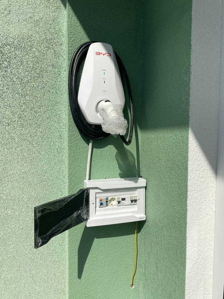 Установка зарядного станция для электромобилей 7 kw tashkent