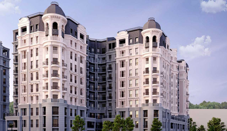 Продается квартира КОРОБКА в элитном доме Дархан Авенью Darkhan Avenue