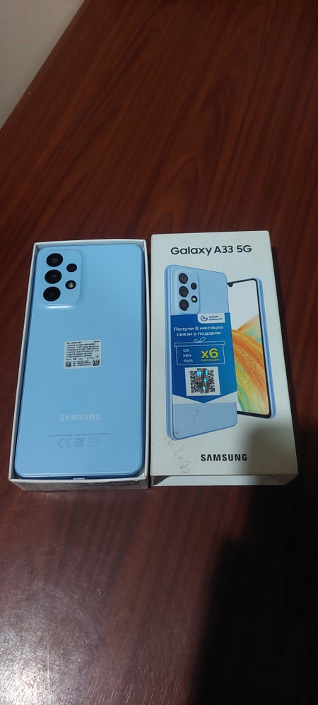 Недорого! Samsung A33 128GB как новый за 1.8млн!