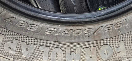 Шины б/ у 195/60 r15 formula plus