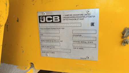 JCB  lc205 гусеница. 2018й