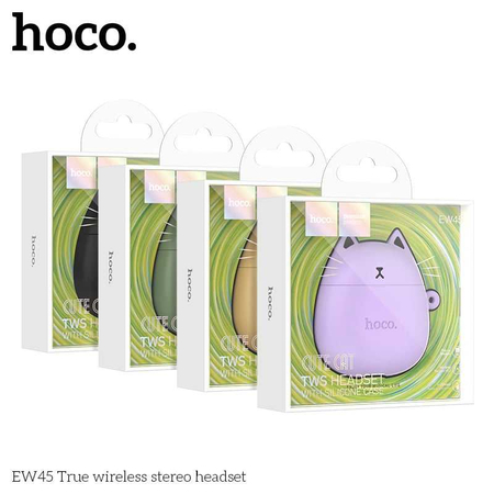 Наушники беспроводные Hoco EW45 Magic Cat True Предзаказ!!
