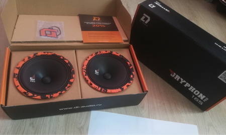 динамики 16см (колонки) dl audio gryphon pro 165 пара