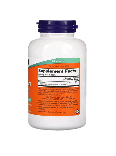 Magniy malat 1000 mg 180 tab