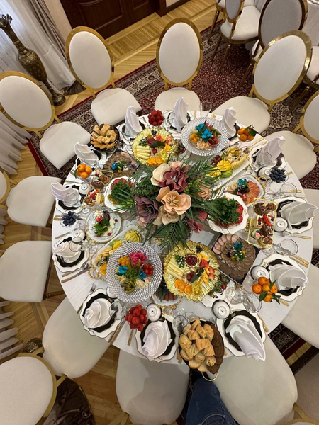 Stol stul pasuda catering hizmati biz bilan 0 dan 100%gacha tadbirlar