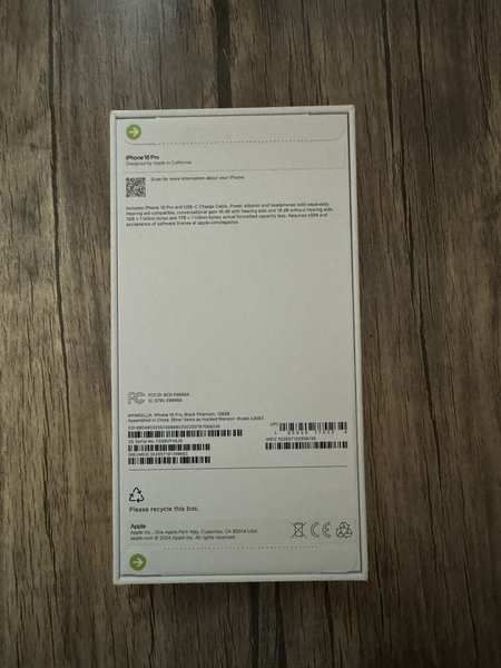 Iphone 16 pro 128 gb