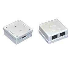 Накладная розетка RJ 45 1/2 порта