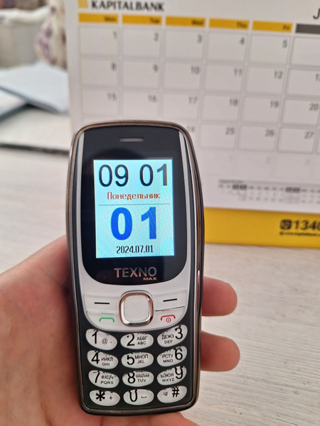 Knopkali telefon