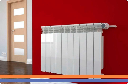 Радиатор со склада! Batareya Radiator Bimetall Alyumin Батарея