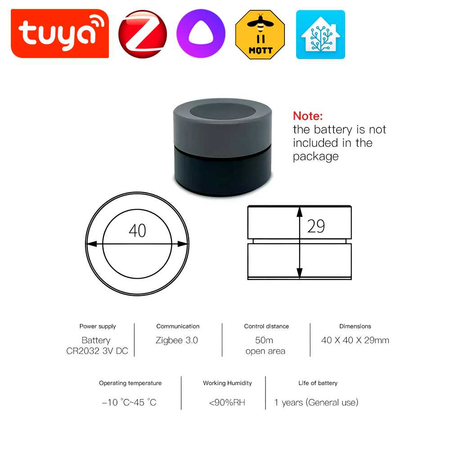 ZigBee Knob - пульт управления для сценарии умного дома
