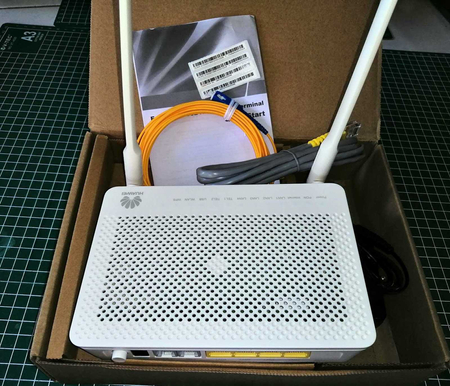 HUAWEI MADEM router GPON terminal