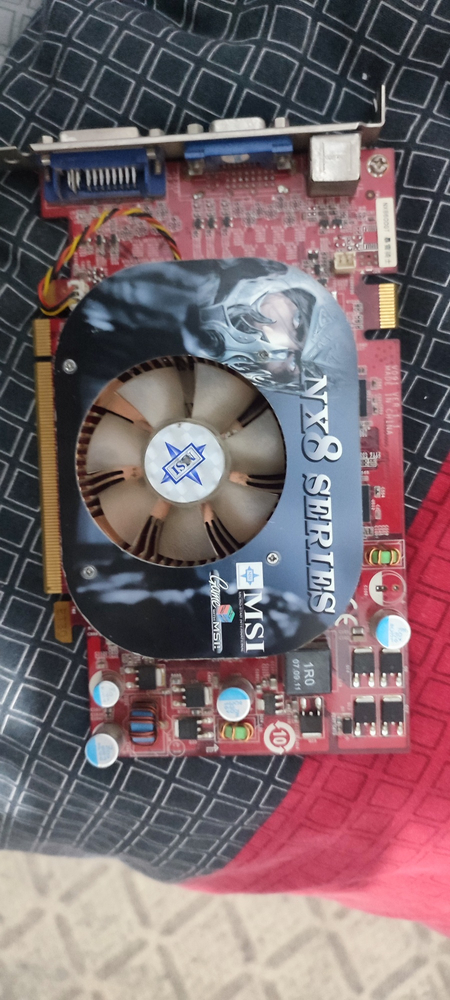 Видеокарта NX8600GT MSI edition