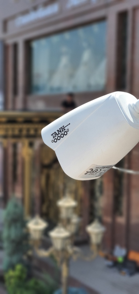 установка Ip camera Domofon automatika shlagbaum turniket biometrica