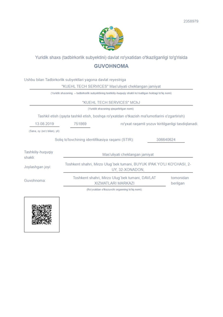 Продам фирму с оборотом для кредита.