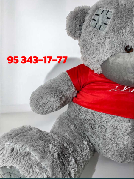 Yumshoq o'yinchoq ayiqcha teddy