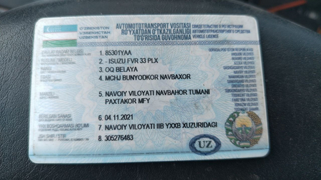 Katta isuzu sotiladi