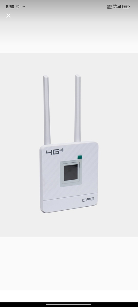 4G, 5G CPE WI-FI router sim kartali
