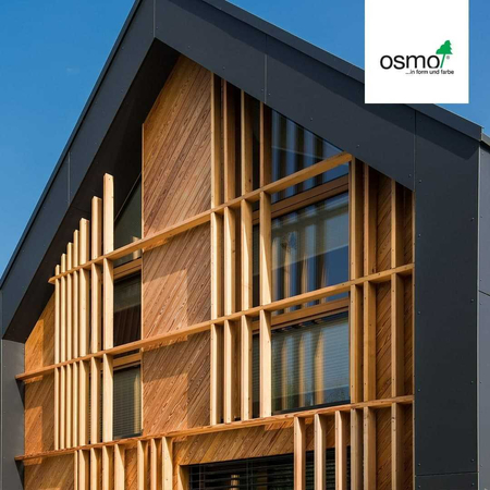 Немецкие масла Osmo c Uf-защитой для наружных работ по дереву