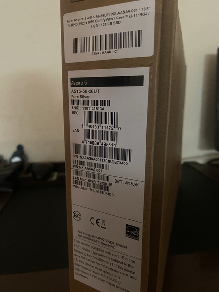 Acer Aspire 5 4/128 SSD