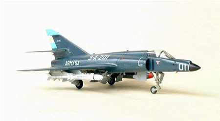 Сборная модель самолета «Супер этандар» (Academy, 1:72)