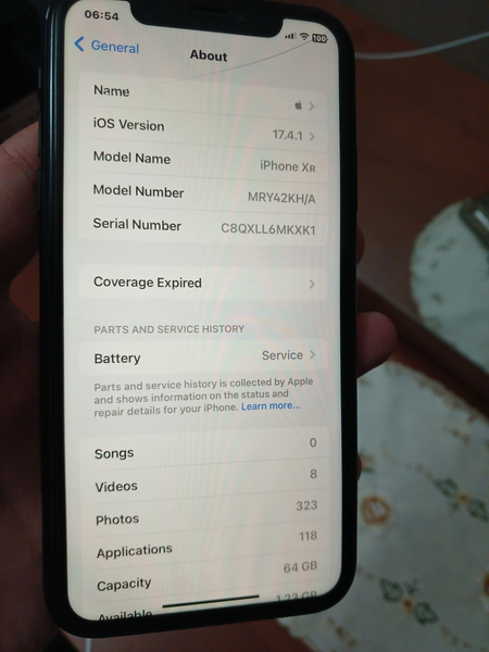 Iphone Xr 64Gb 79% yomkost
