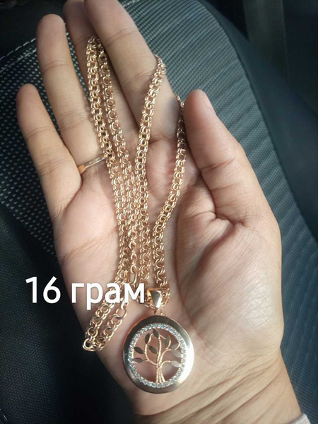 Позолоченные ювелирные изделия с пробой