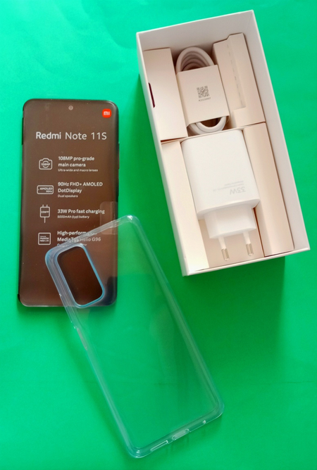 Redmi Note 11S Graphite Gray 8GB ram, 128gb rom!