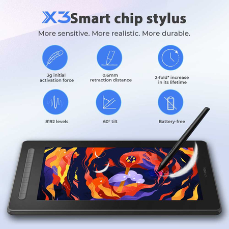 Графический планшет с Экраном Xp-pen Artist 16 2е-поколение 2023