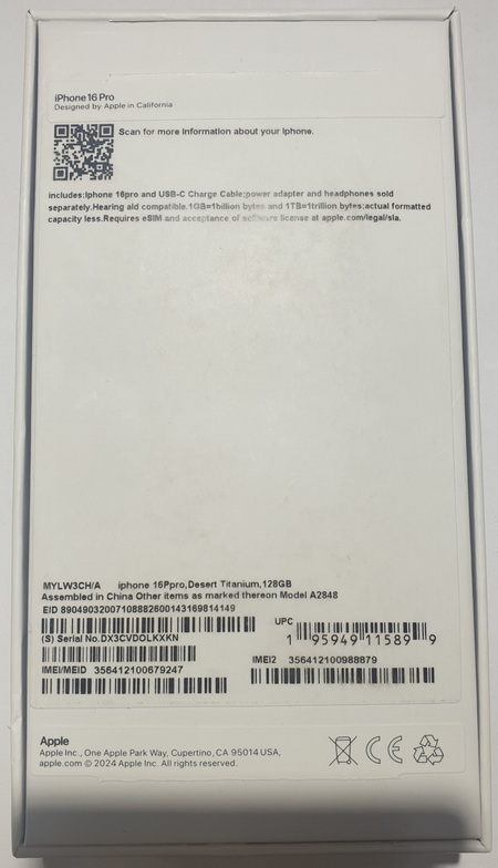 iPhone 16 pro XR