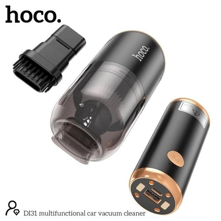 Автомобильный пылесос Hoco DI31 black