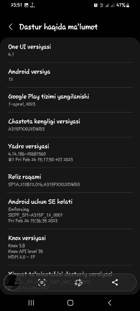 Samsung Galaxy A31