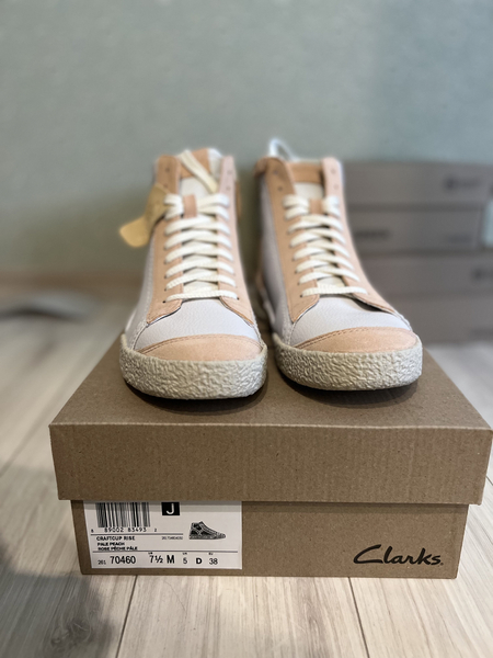 Clarks Craft Cup Rise Pale Peach