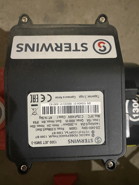 Sterwins motor 1300W 6000L/h