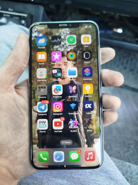 iphone xs max 512 talik yomkosti 75 radnoy tel usta kurmagan
