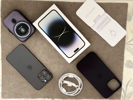 Iphone 14 Pro Max 256,Space Black,Duall Sim