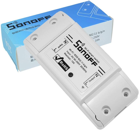 Sonoff WiFi Switch 10A для умного дома. Андроид и iOS