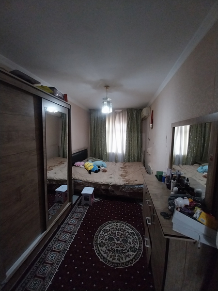Бадамзар 2/3/5 Кирпичный дом  52кв.м балкон 2×6 неторцевая