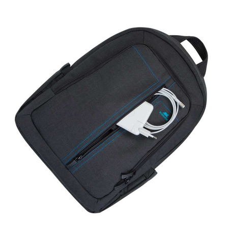 ^ Рассрочка на сумку RIVACASE 7560 black Laptop Canvas Backpack 15,6\\\