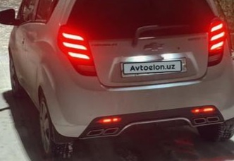 Спарк юпка юбка дефузор на бампер задний.