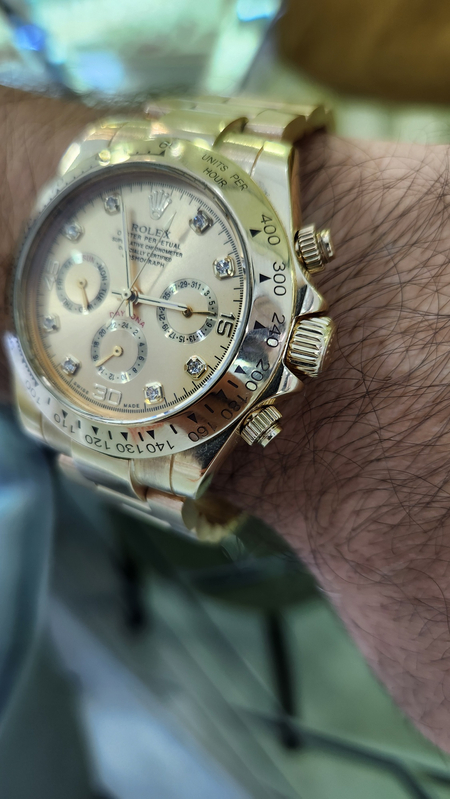 Золотые часы Rolex
