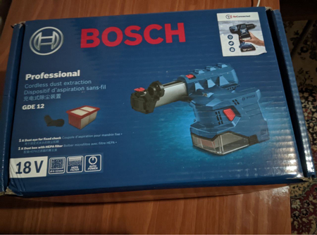 Bosch GBH 185-li, GDE12, GWS 18v-10