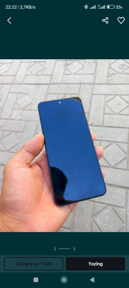 Redmi not 11  6x128 obmen faqat ipxonega