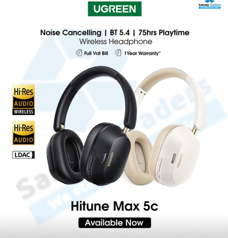 Наушники Ugreen HiTune Max 5c 2024 с функцией шумоподавления ANC