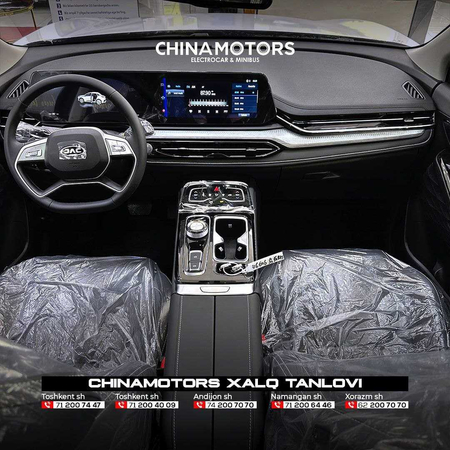 JAC JS6 ҳашамат ва комфортнинг жамланмаси