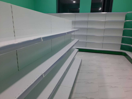 Стеллаж металлический сборный, полка стеллаж, полка металлическая