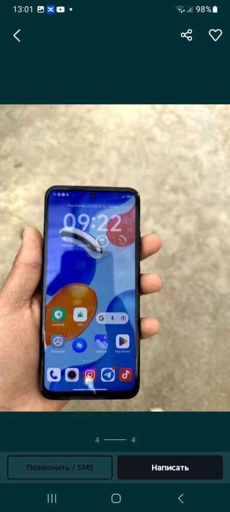 Redmi Note 11 S Srochni sotiladi