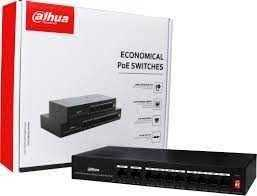 8-портовый 100-мегабитный коммутатор с PoE DH-PFS3010-8ET-65