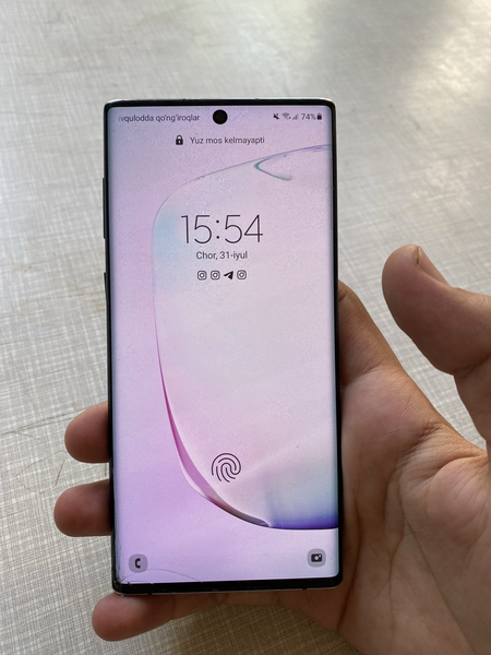 Samsung note 10 5G