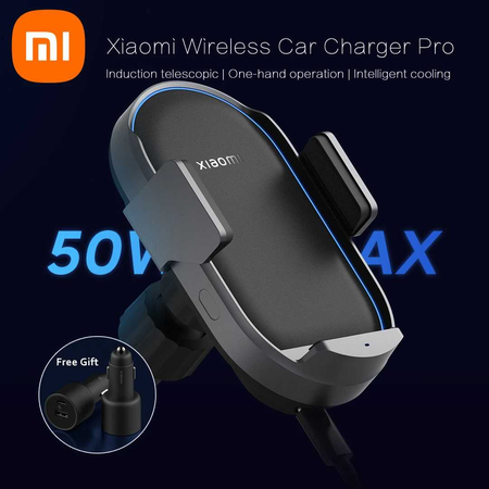 Автомобильный держатель Mi Wireless Car Charger PRO 50W