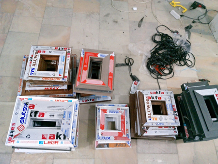 Fortichka âlumin va plast materiallar bilan yâsalgan siz istagan rang